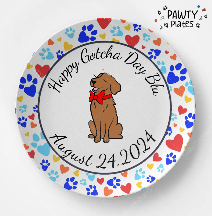 Labrador Retriever | Personalized Dog Plates | Pawty Plates
